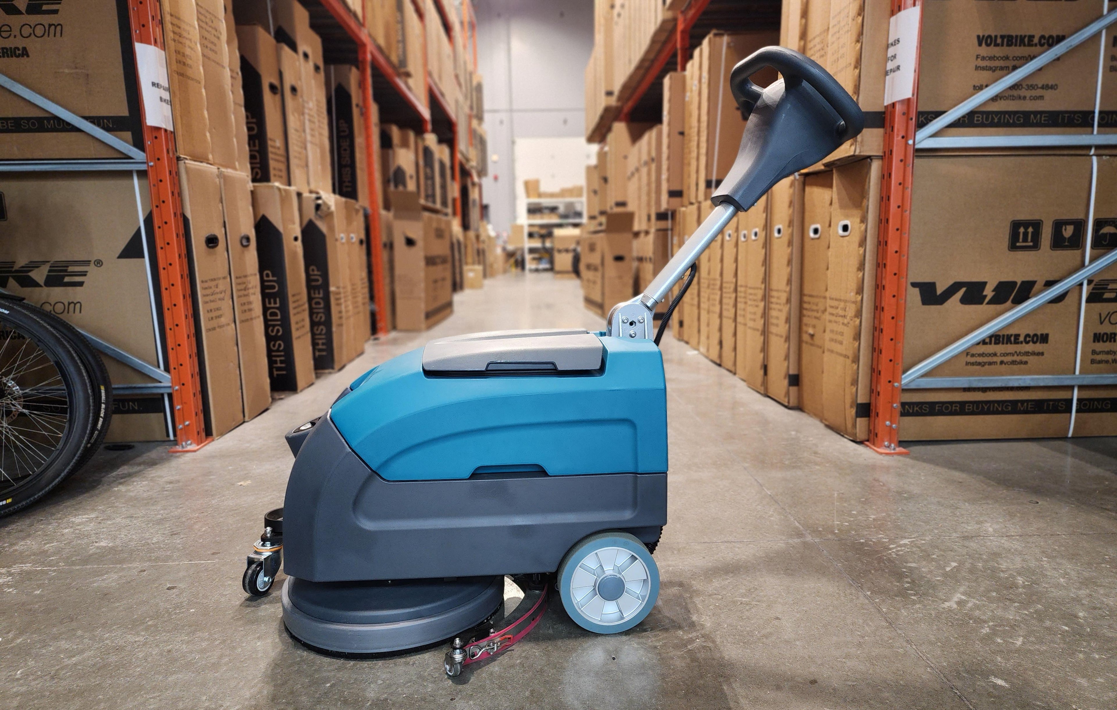 Commercial Walk Behind Floor Scrubbers – Scrubo